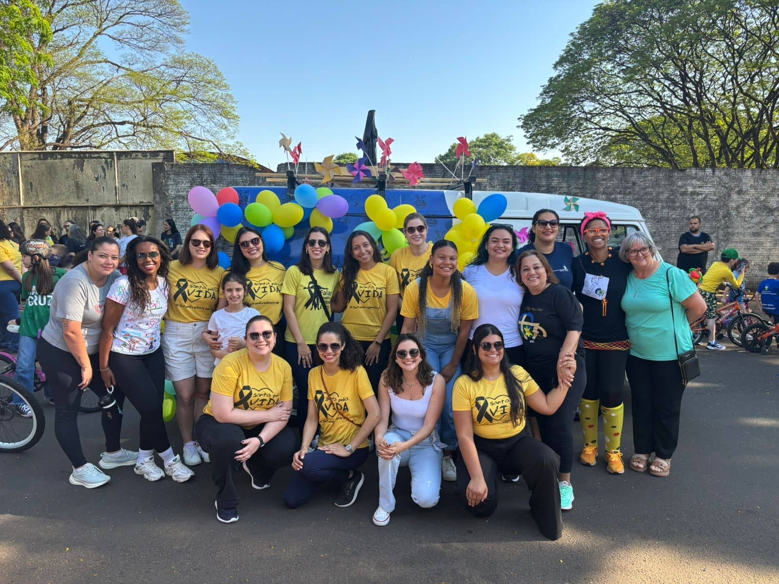 Santa Cruz de Maringá School: pedaling and walking for Peace and Life ...